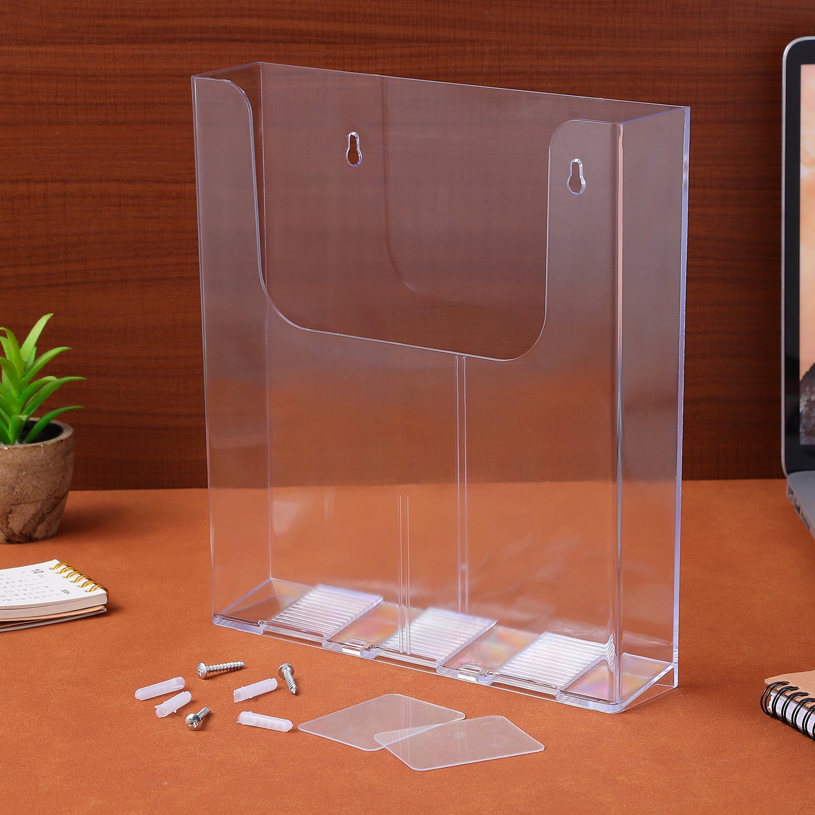 Raindrops Acrylic Document Holder Pamphlet Holder Compact Display Stand ...