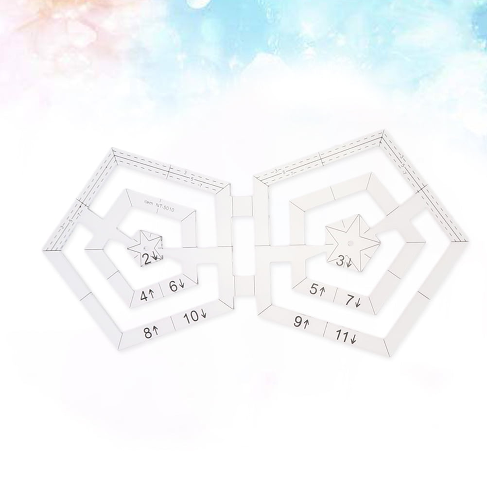 Raindrops Acrylic Patchwork Ruler Template Quilting Templates Clothing ...