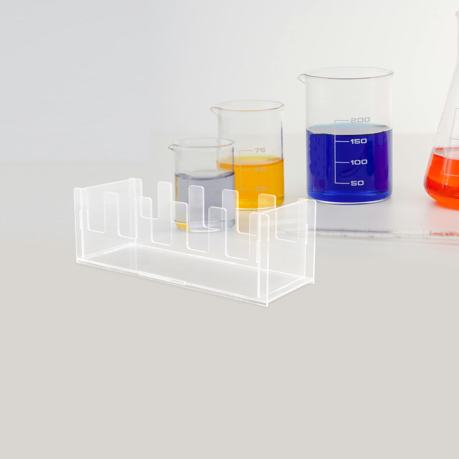 Raindrops Acrylic Petri Dish Rack Glass Petri Dish Storage Tray Acrylic ...
