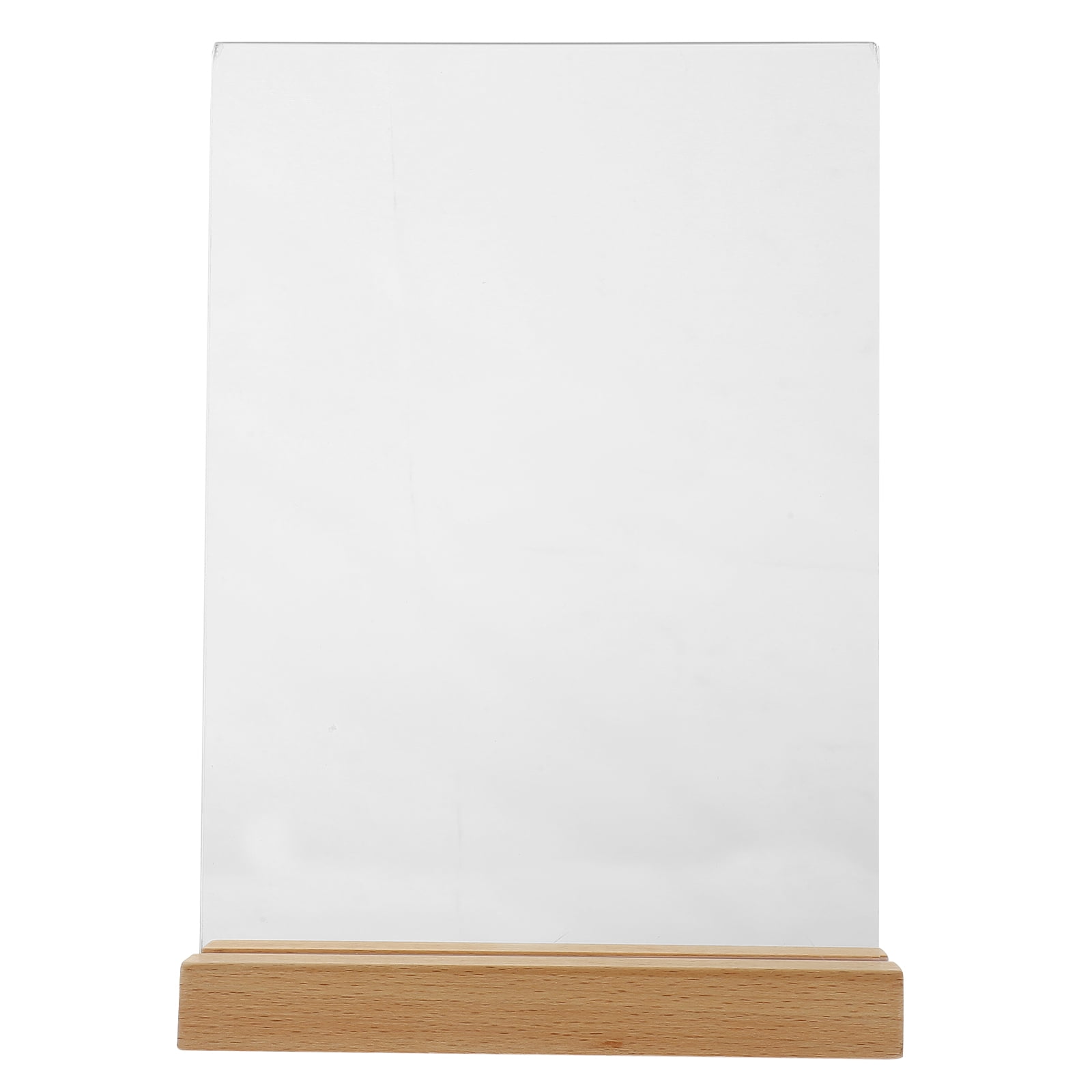Raindrops Poster Menu Holders for Tables Clear Display 1Set - Walmart.com