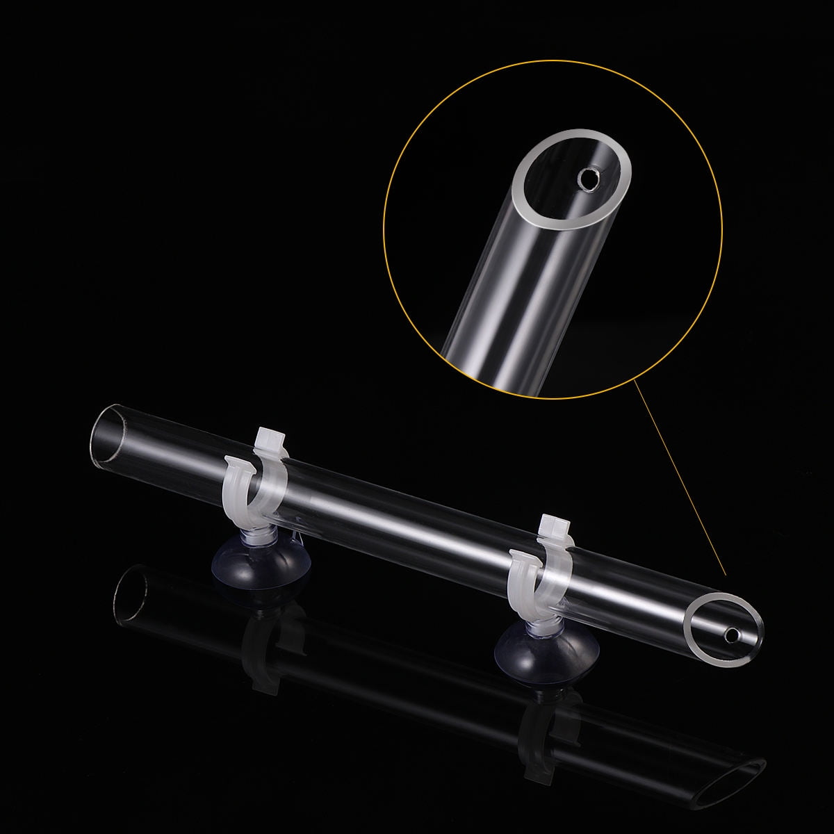 Raindrops Acrylic Shrimp Feeding Tube Tray for Easy Aquarium Feeding ...