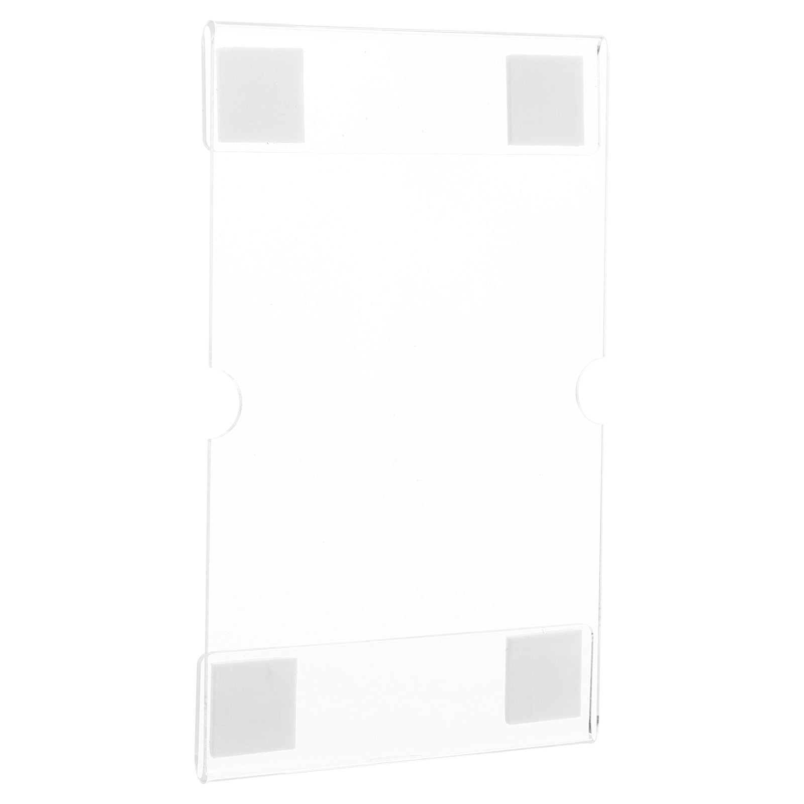 Raindrops Acrylic Sign Holder Wall Mount Clear Sign Holders With Tape ...