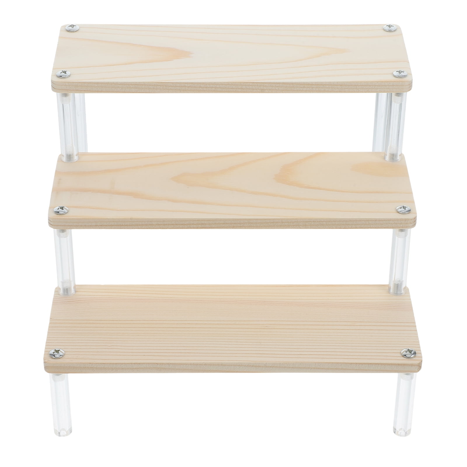 Raindrops Wooden Risers for Table Display Stand Suit Rivets Cake Beige ...