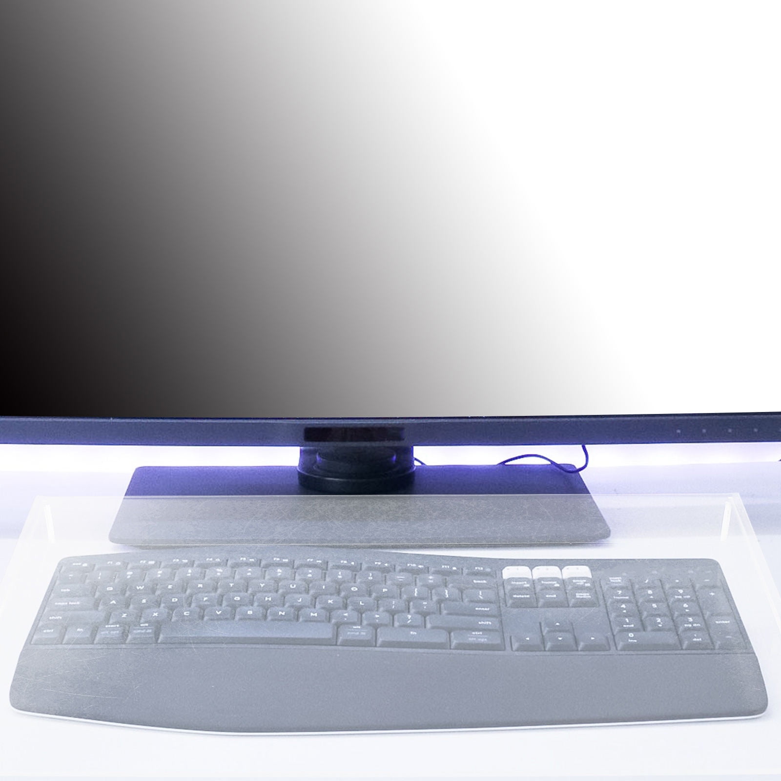 Raindrops Acrylic Waterproof Stain Scratch Keyboard Cover 1Pcs ...