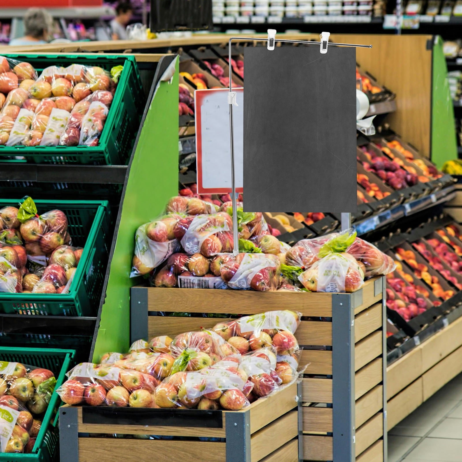 Raindrops Adjustable Metal Banner Holder Adjustable POP Poster Stand ...