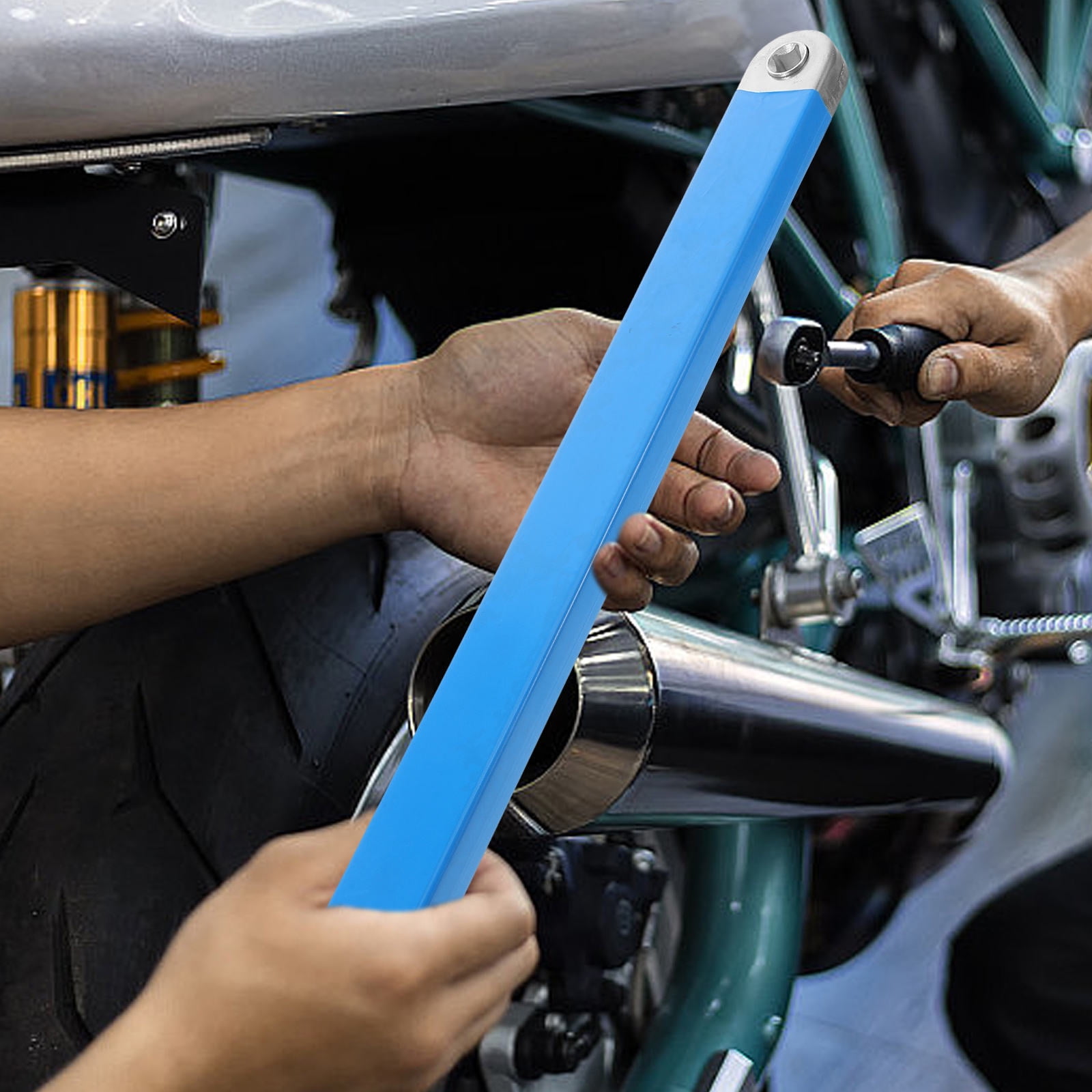 Raindrops Adjustable Offset Wrench Set Includes Drive Adapters Square ...