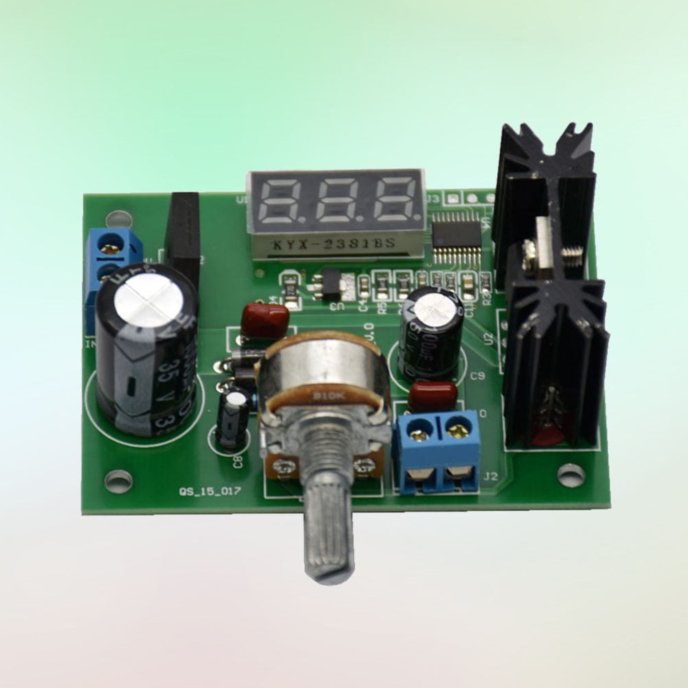 Raindrops Adjustable Voltage Regulator Module To 5V 12V LED Display ...