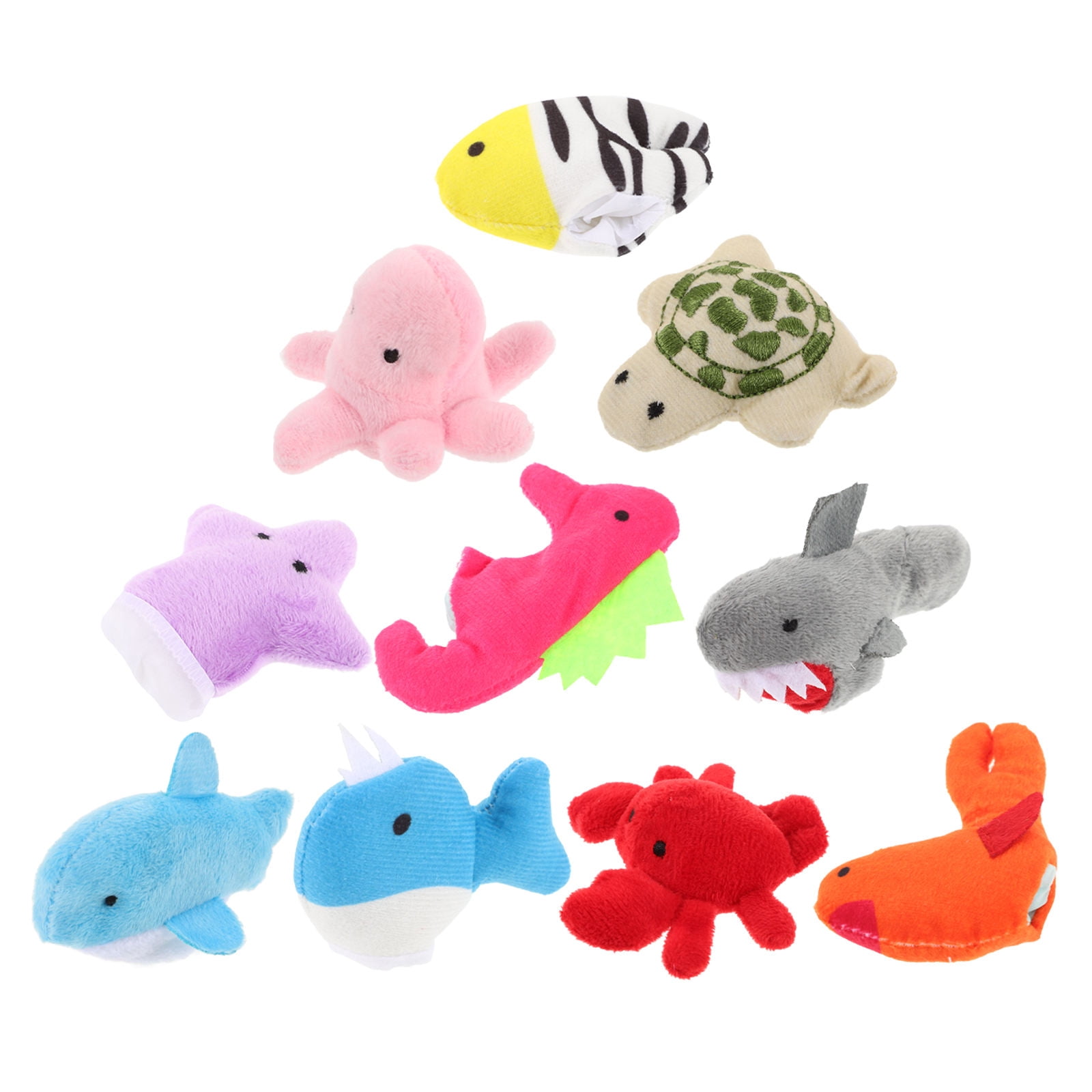 Raindrops Adorable Animal Finger Puppets Set with Hands and Feet Made ...