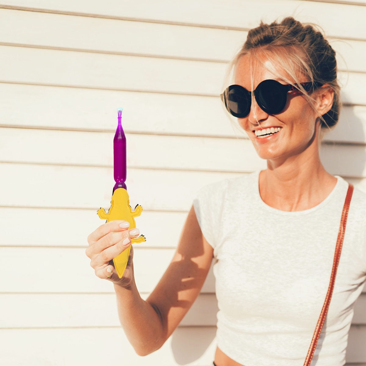 Raindrops Adorable Lizard Ice Holder for Popsicle Made of Neoprene ...