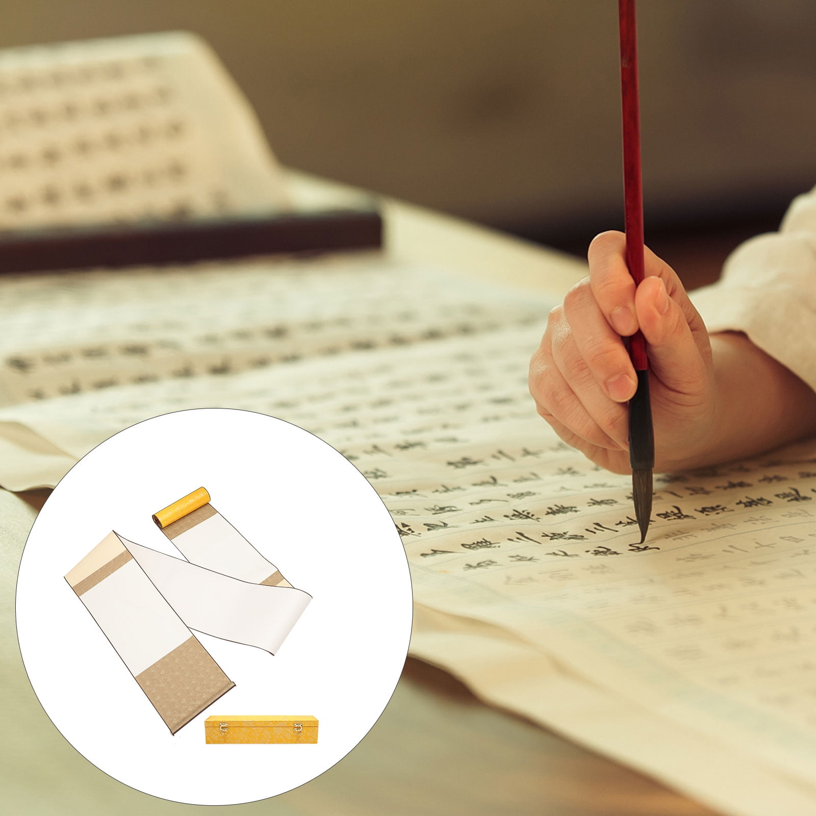 Kitandove Calligraphy Scroll Paper Multi-Function Calligraphy Paper 1 ...