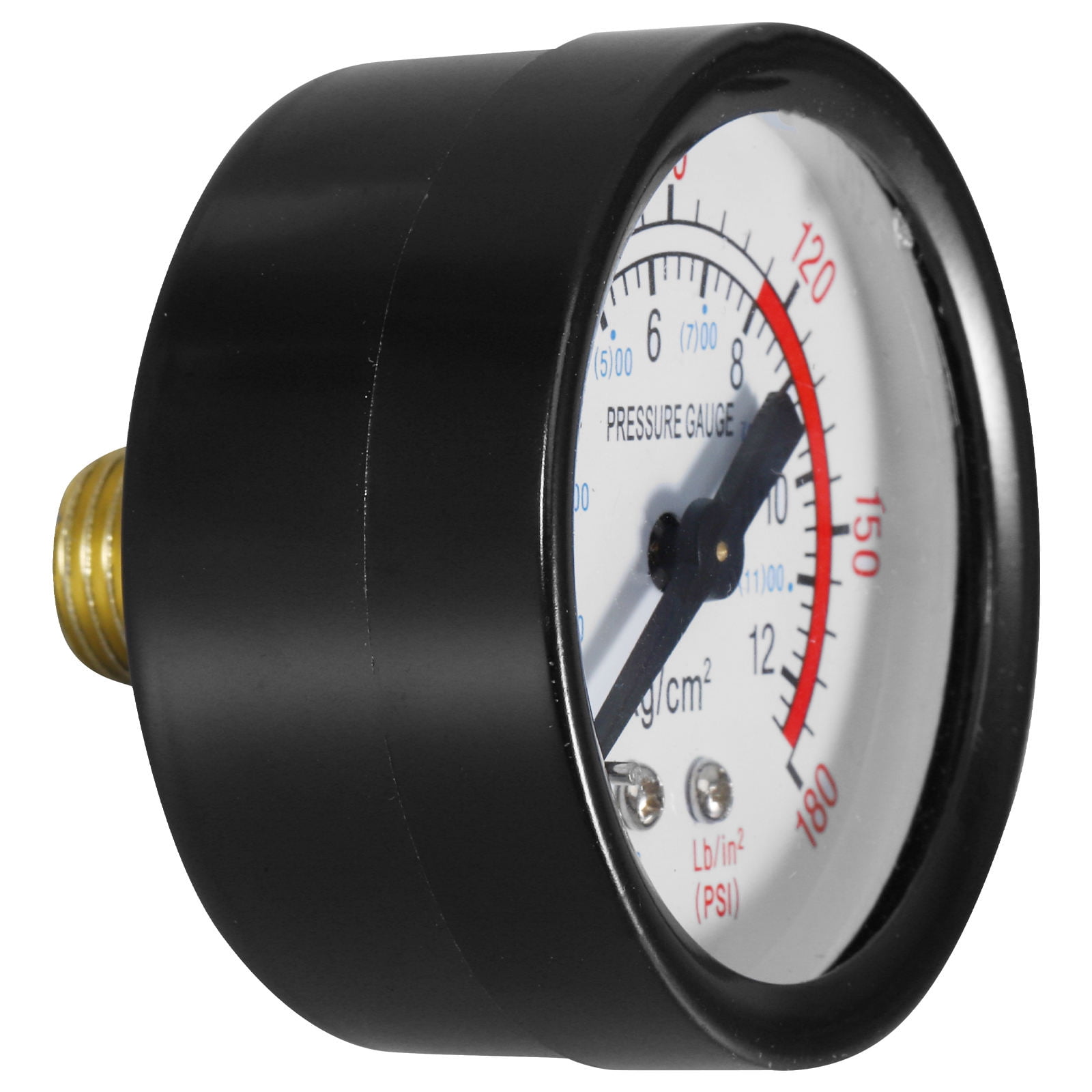 HOMEMAXS Air Compressor Pressure Gauge Meter Measure Tool Accessory ...