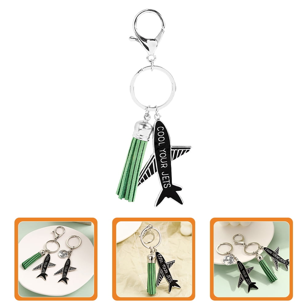 Raindrops Airplane Keychain Hanging Decoration Smooth Surface - Walmart.com