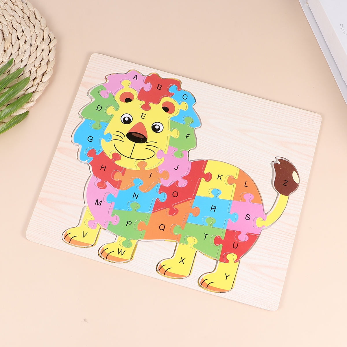 Raindrops Alphabet Jigsaw Puzzles for Kids Playing with Assorted Color ...