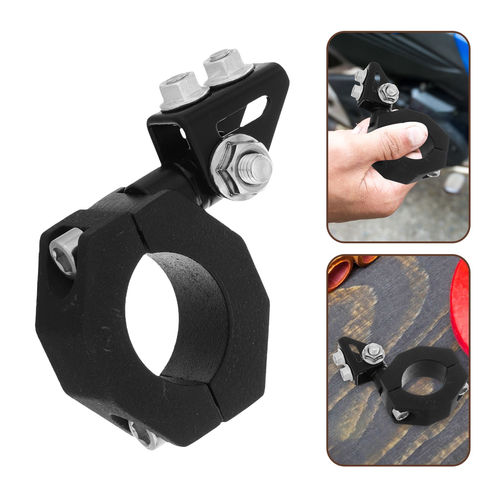 Raindrops Aluminum Alloy Spotlight Mount Motorcycle Light Mount Bracket ...