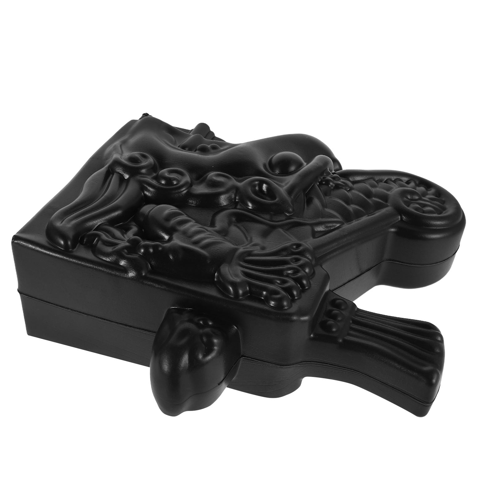 Raindrops Chinese Style Roof Volute Black PP Plastic 1Pcs for Building ...