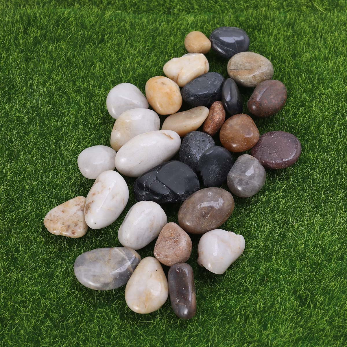 Raindrops Aquarium Decorations Rocks Garden Landscape Stones - Walmart.com