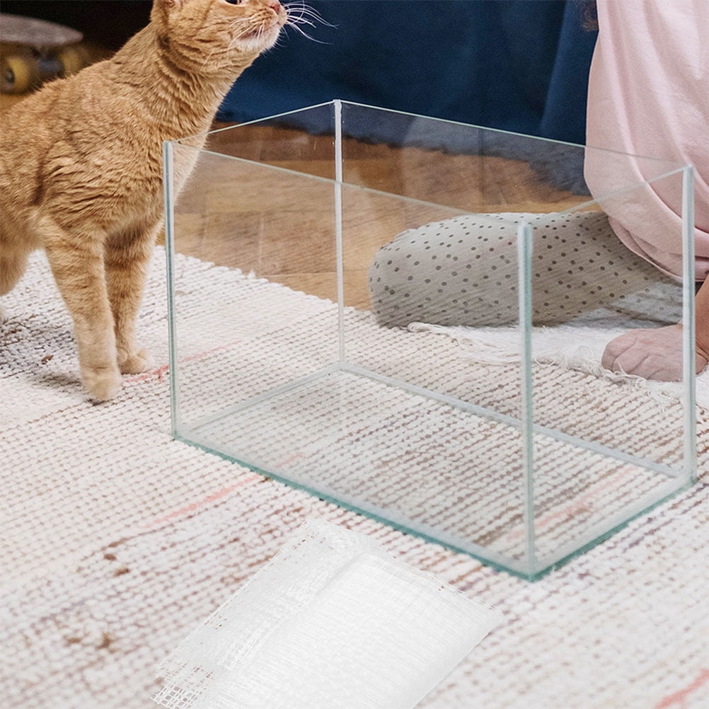 Raindrops Aquarium Mesh White Pe Jumping 1Pcs - Walmart.com