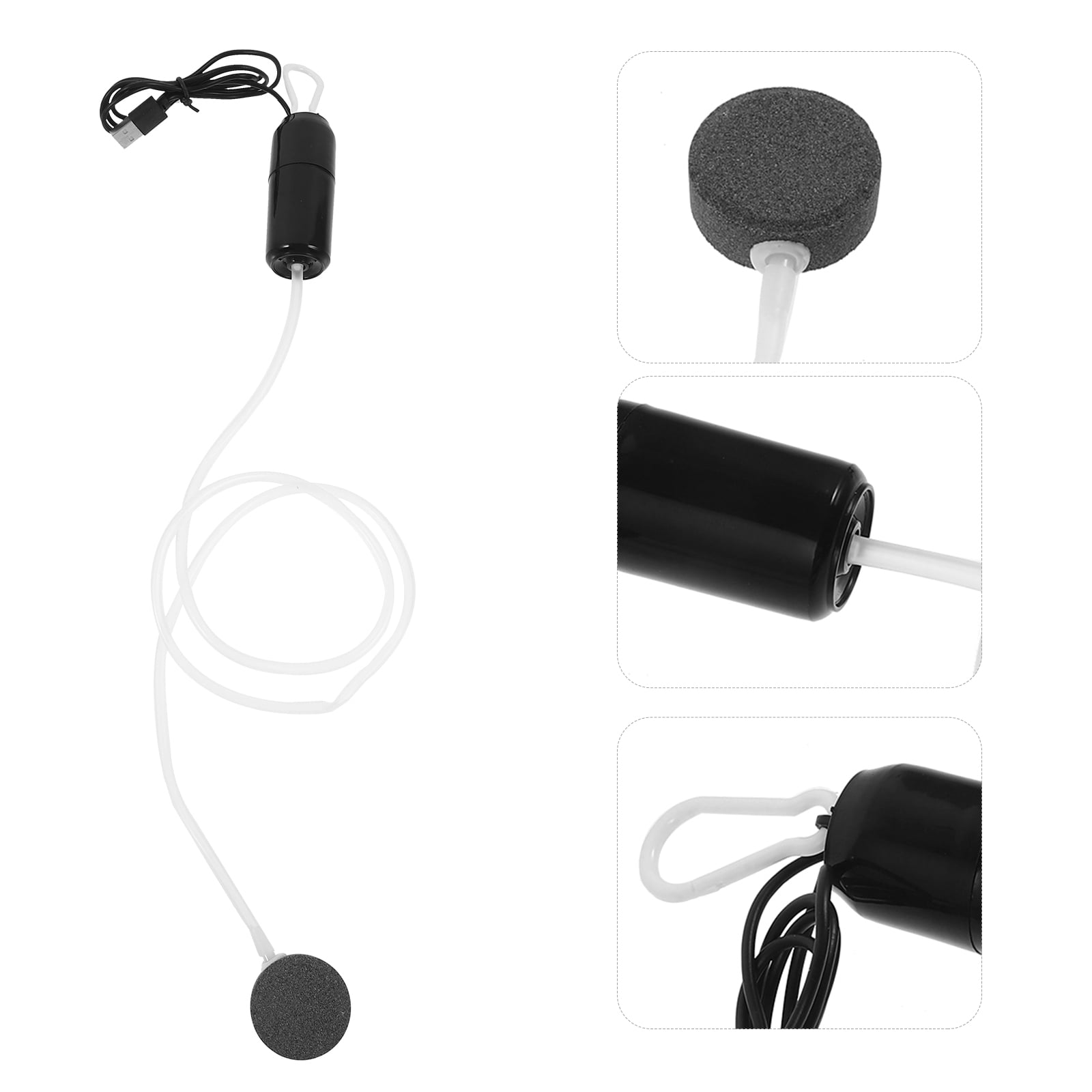 Raindrops Aquarium USB Oxygenation Pump Portable Mini Fish Tank Oxygen ...