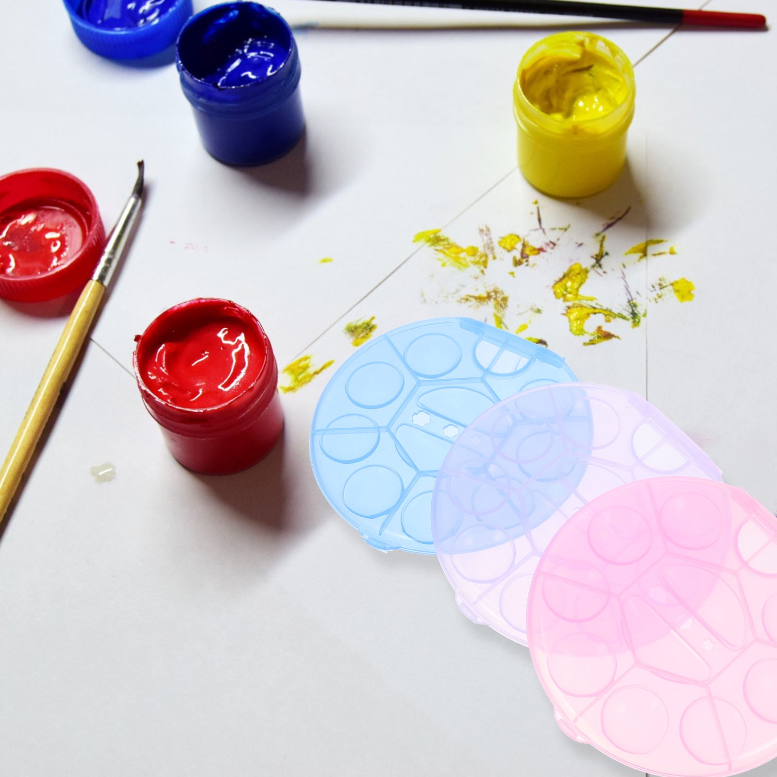 Raindrops Art Supplies Painting Trays with Assorted Color for Easy ...