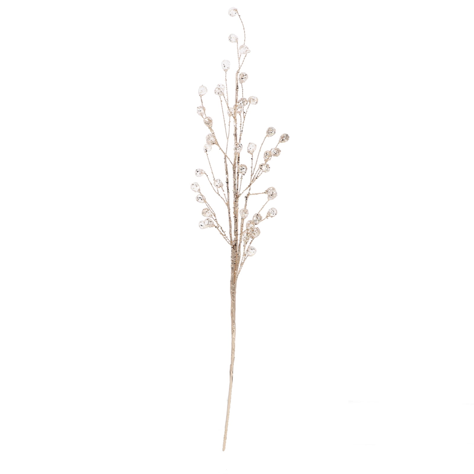 Raindrops Artificial Christmas Tree Branch Acrylic Bead Drop Branch ...