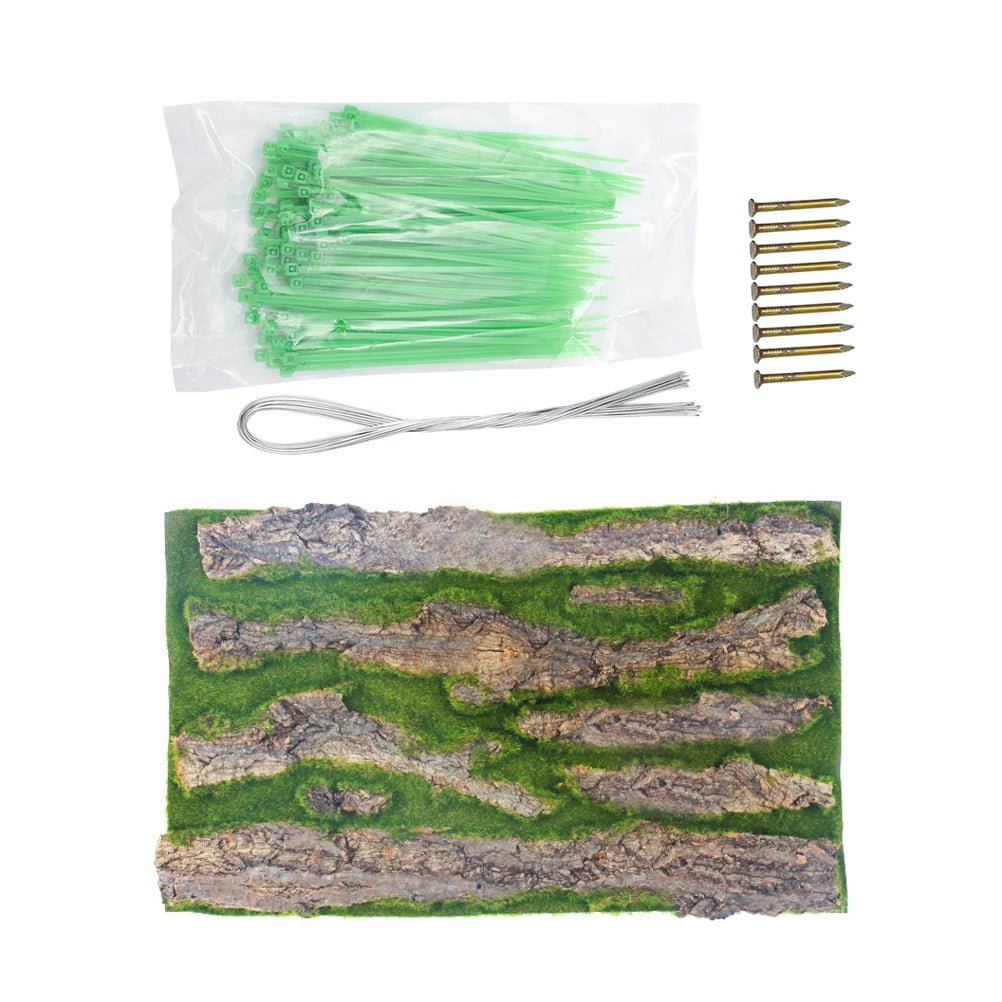 Raindrops Artificial Fake Bark Large Plants Indoor Faux Outdoor Green ...