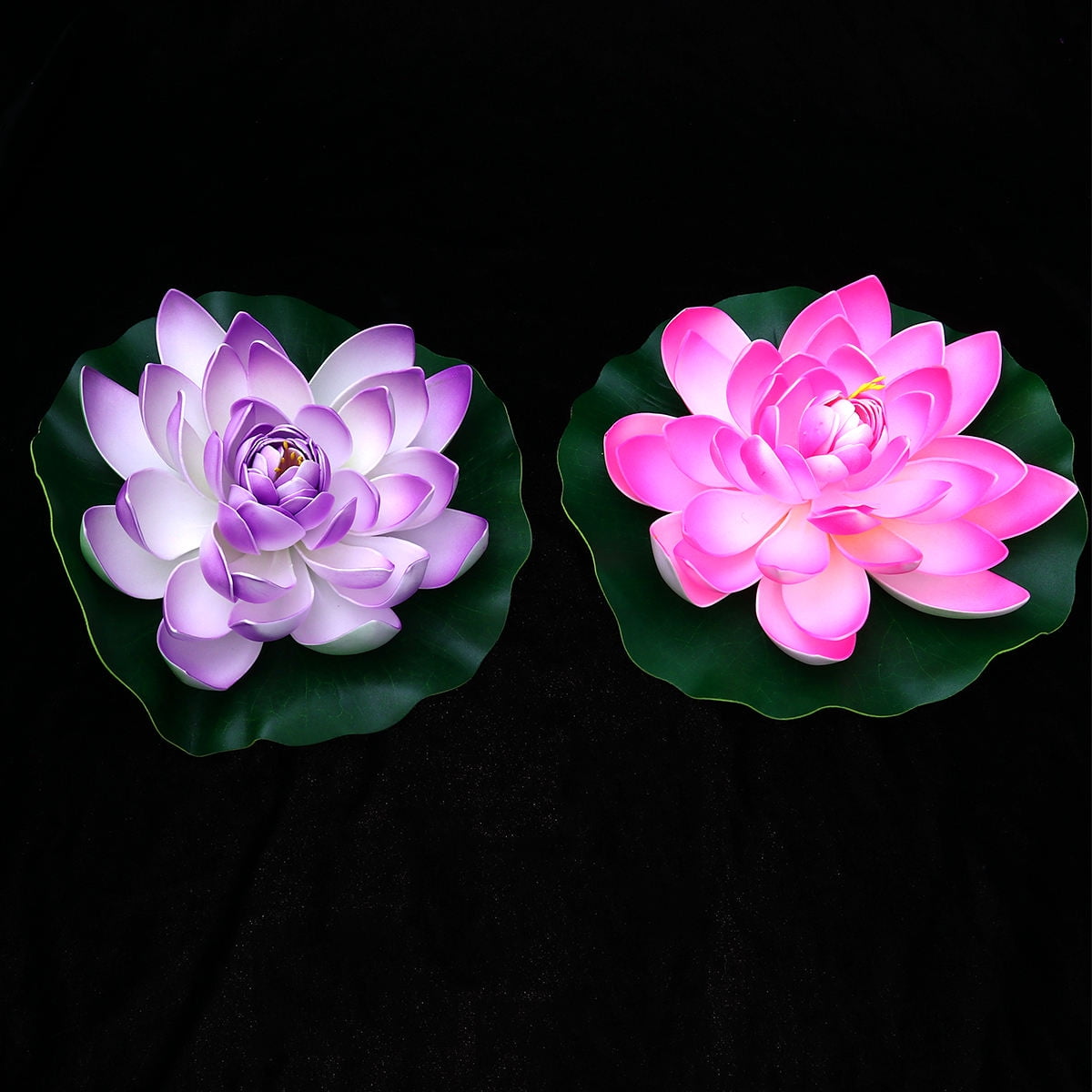 Raindrops Assorted Color Artificial Water Lily Made of EVA for ...