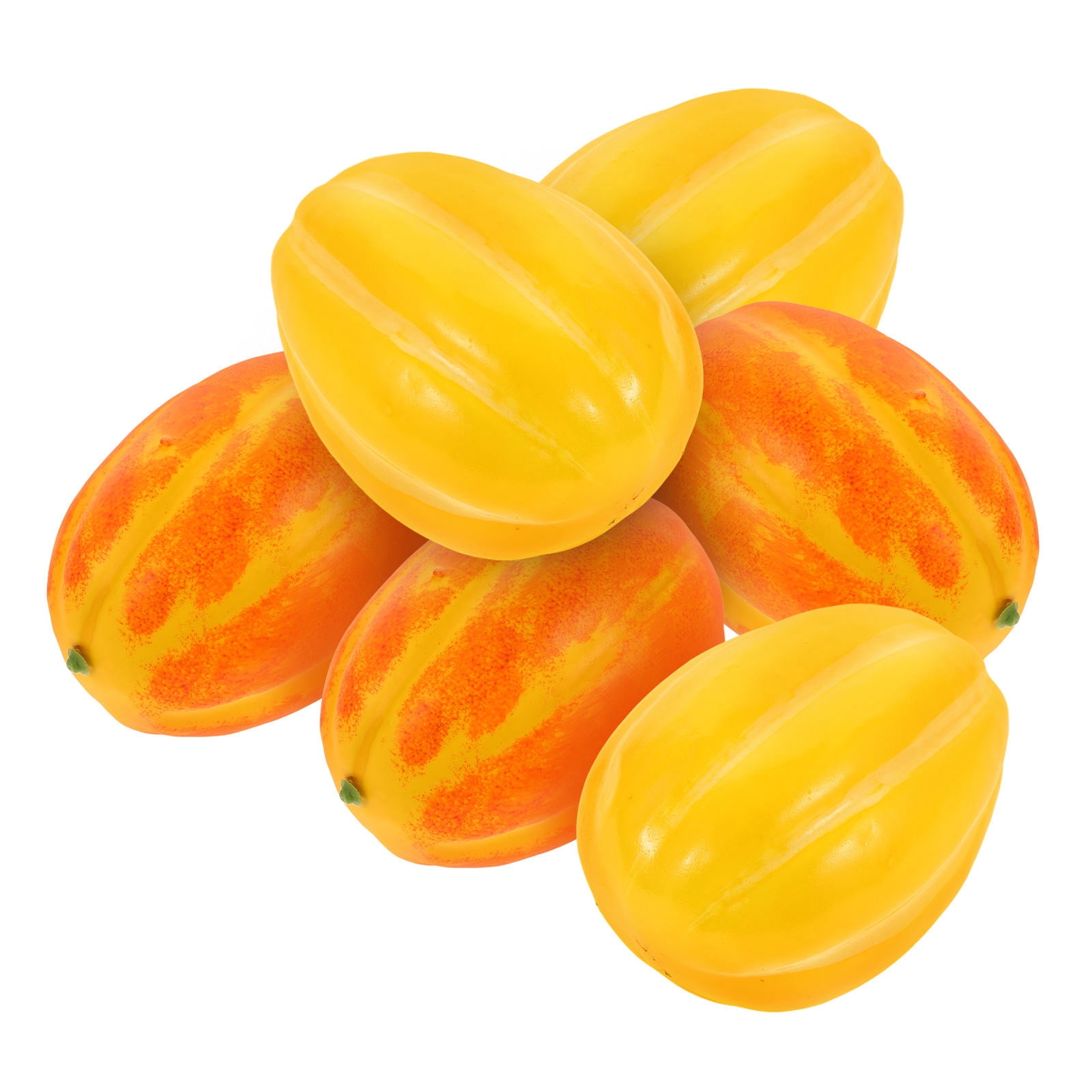 Raindrops Assorted Color Fake Melon Model Artificial Fruit Decor ...