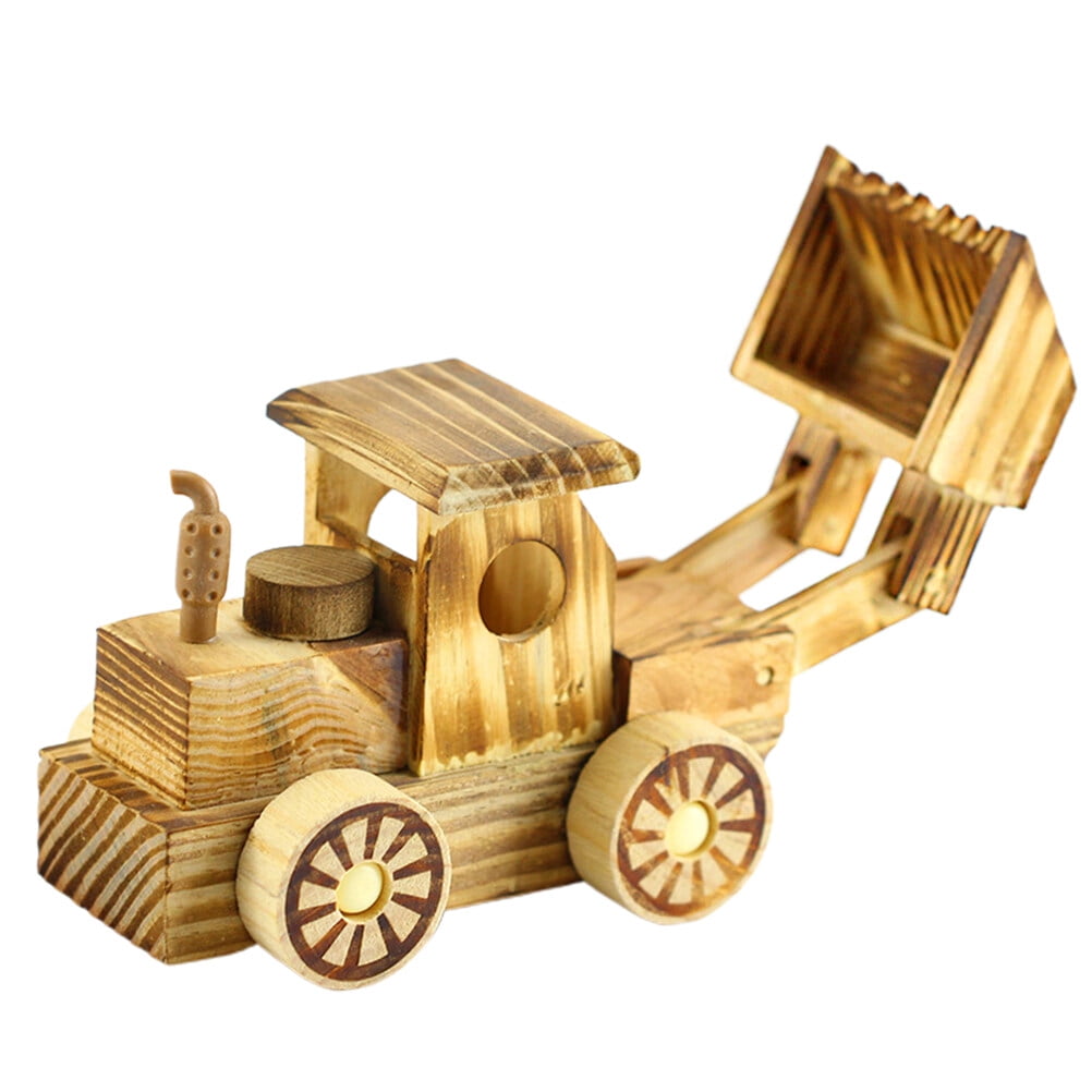 Raindrops Assorted Color Plastic Pushdozer Model Fine Craftsmanship ...