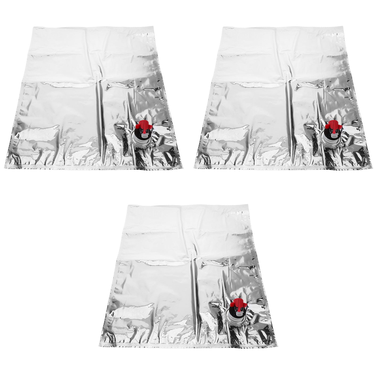 Raindrops Assorted Color Wine Bag Refillable Drinking Pouch with Spout ...