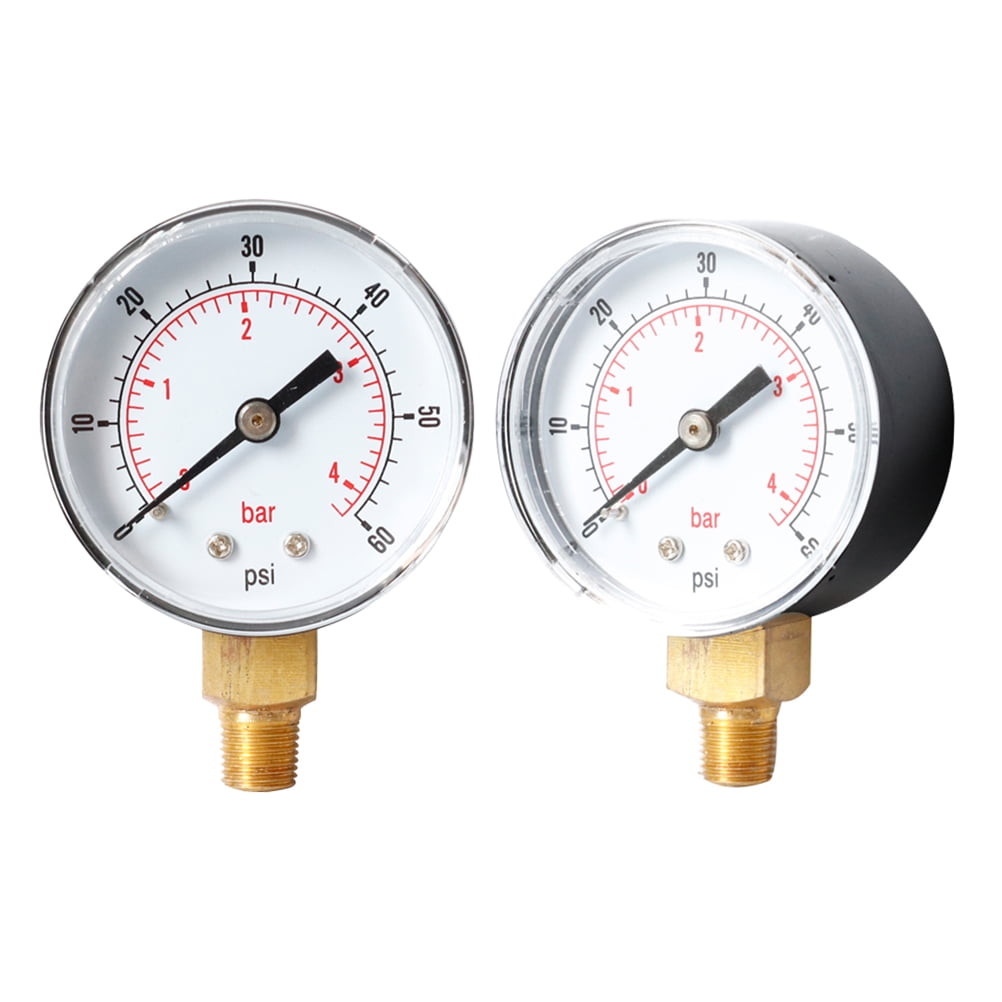 Raindrops Automatic Tread Water Pressure Gauge Clear Number Markings ...