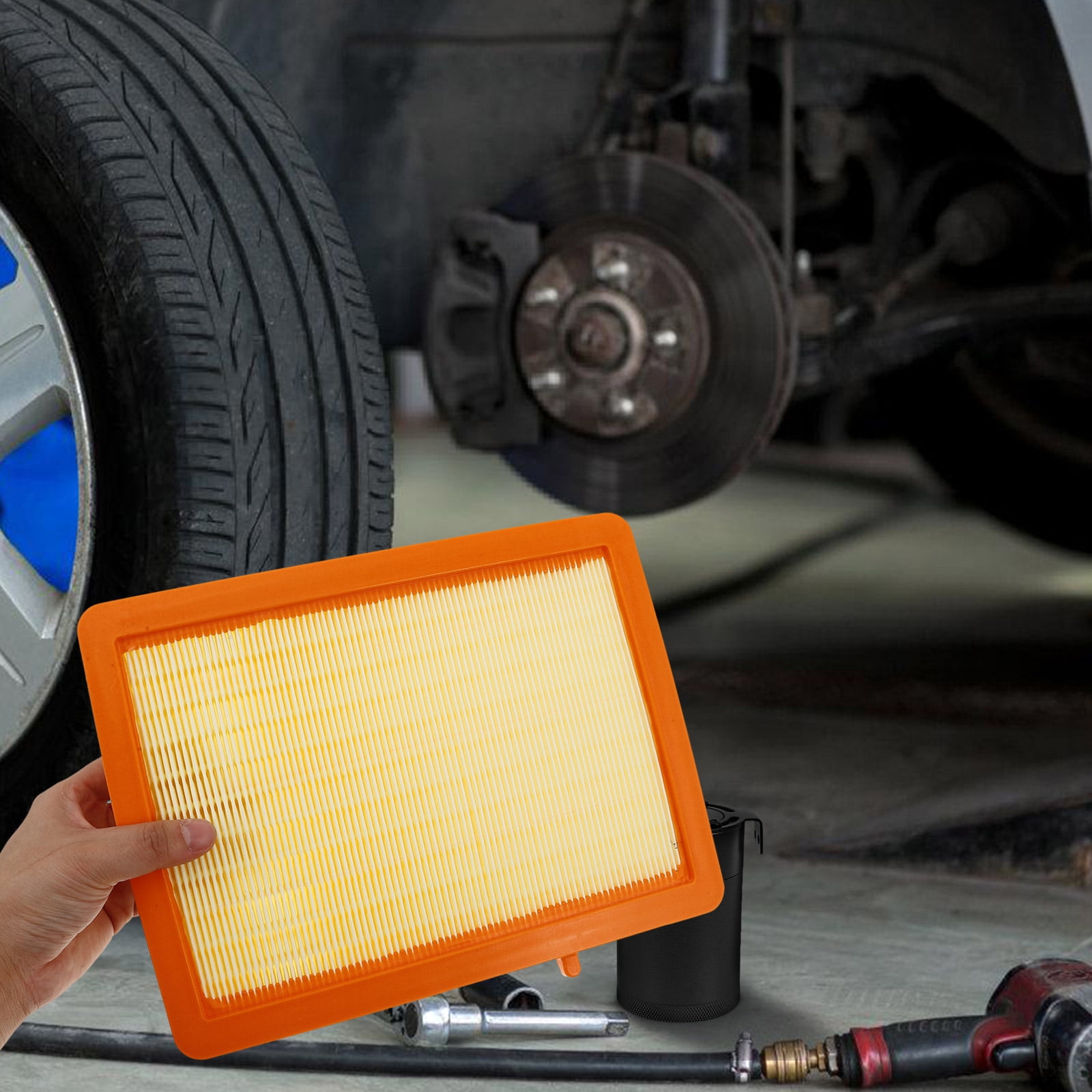 Raindrops Automotive Air Filter Car Engine Filter Replacement Inline ...