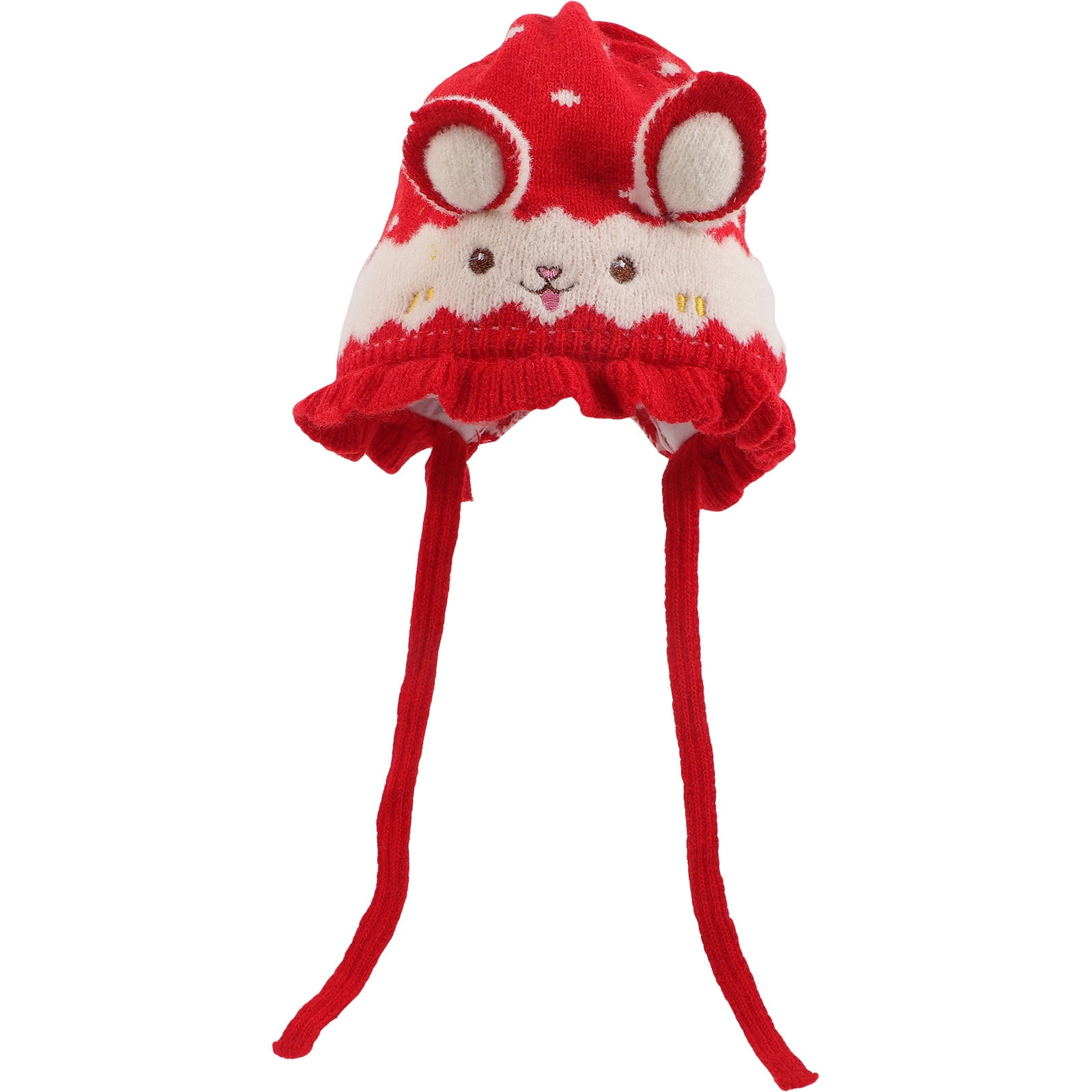 Raindrops Baby Knit Hat for Photo Props with Ear Protection Made of ...