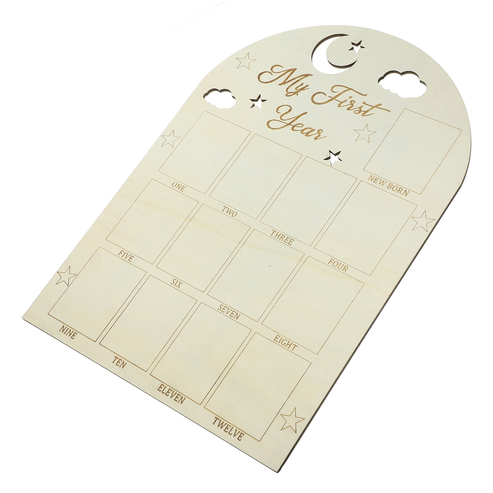 Raindrops Baby Milestone Photo Frame Khaki 1Pack - Walmart.com