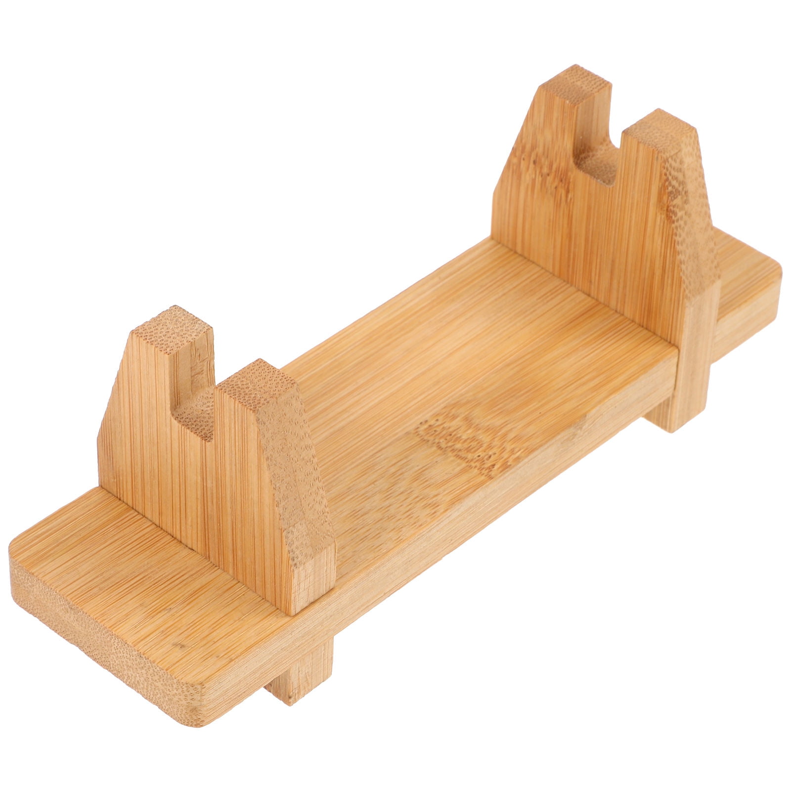 Raindrops Bamboo Folding Fan Display Stand Printing Roll Display Holder ...