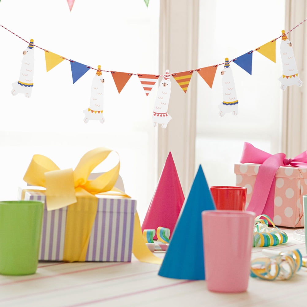 Raindrops Banner Bunting Kids Room Decoration Birthday Party Decoration ...