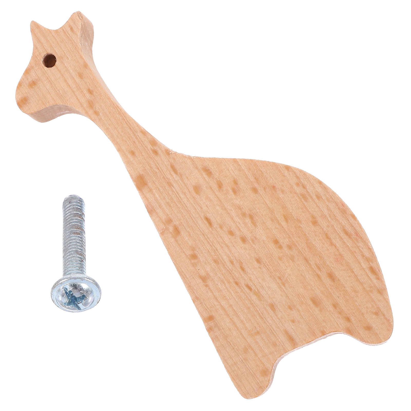 Raindrops Furniture Hardware Knobs Wooden Giraffe Upgrade 1Pack ...