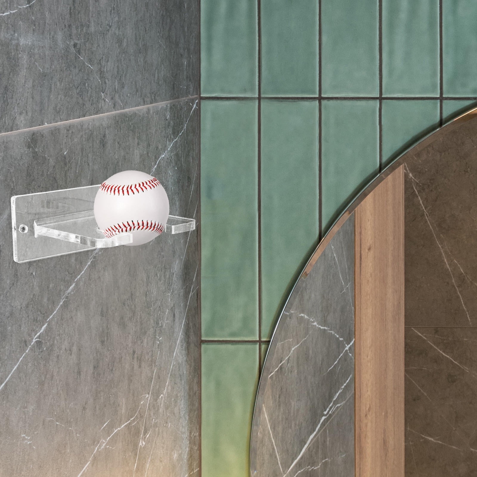 Raindrops Baseball Bat Display Hanger Transparent Bat Holder Vertical ...