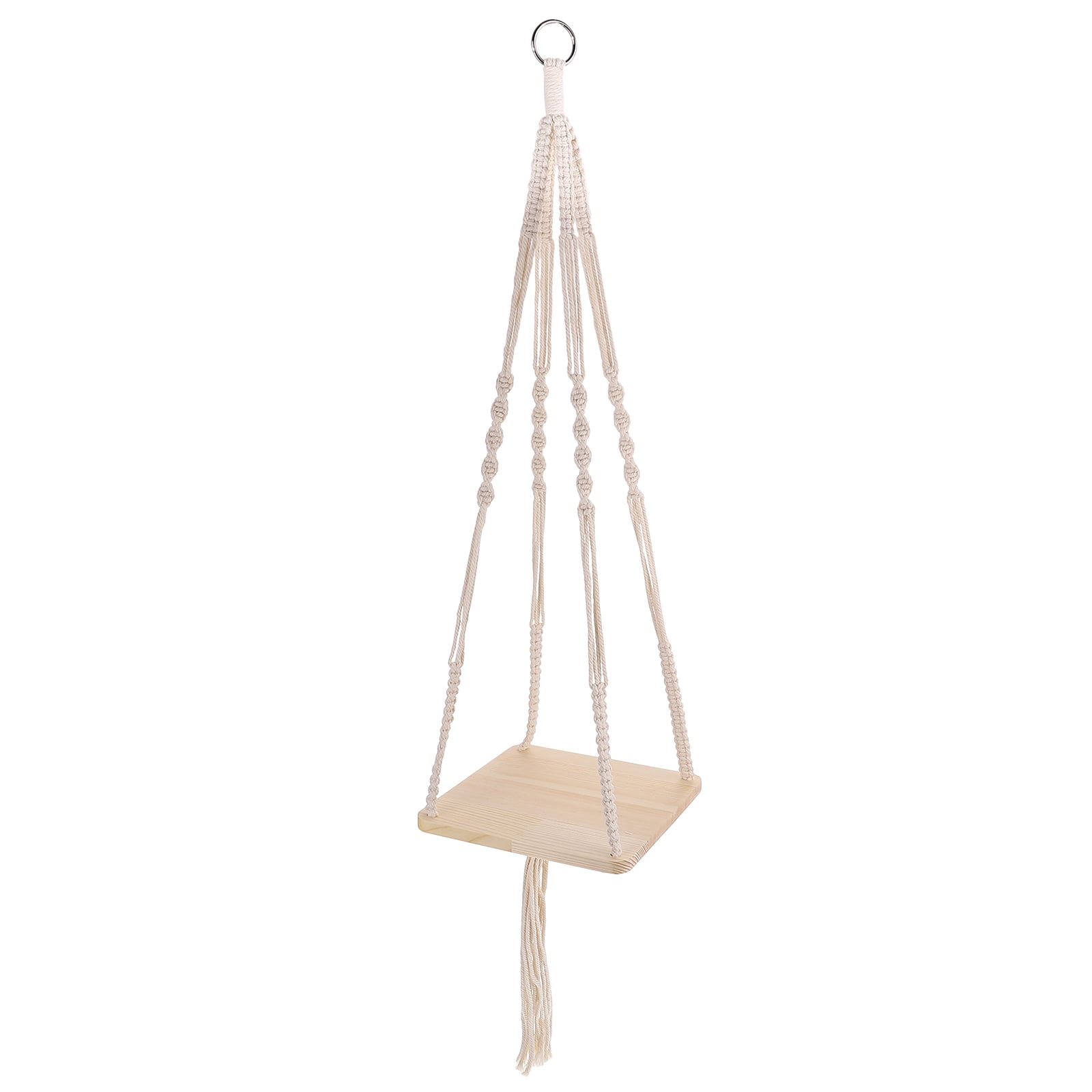 Raindrops Hanging Basket Net Bag Woven Plant Hanger Decorations ...