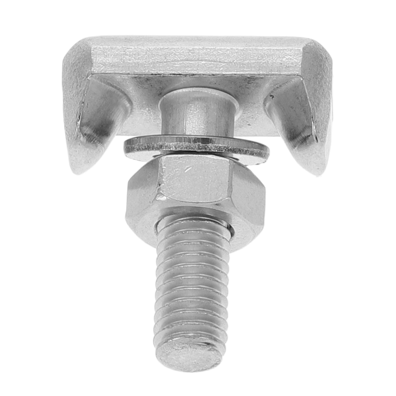 Raindrops Silver Stainless Steel T Shaped Battery Clip Screw for ...