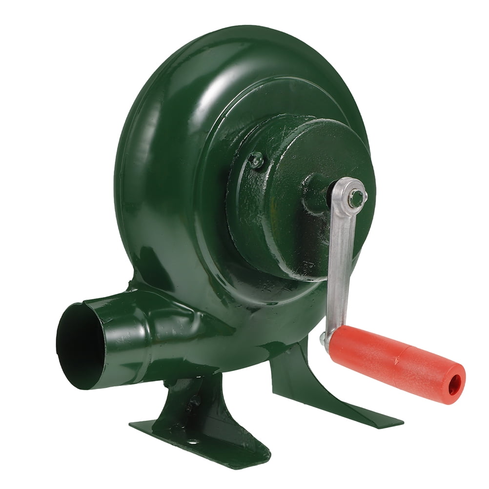 Raindrops Bbq Fan Professional Fire Blower High Container Carrier Green ...