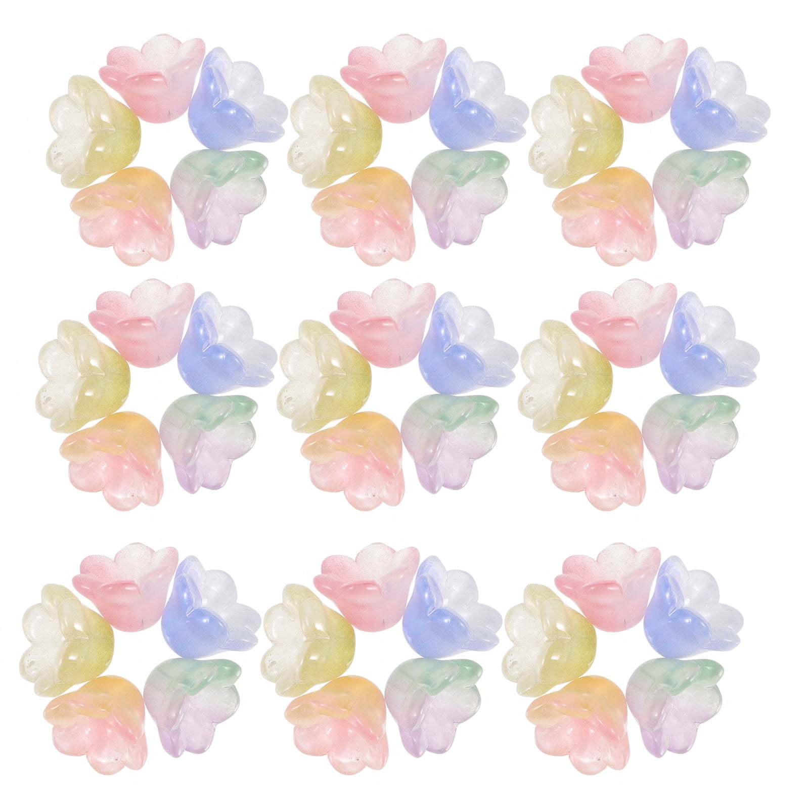 Raindrops Beads for Jewelry Making Lightweight Assorted Color Beads ...