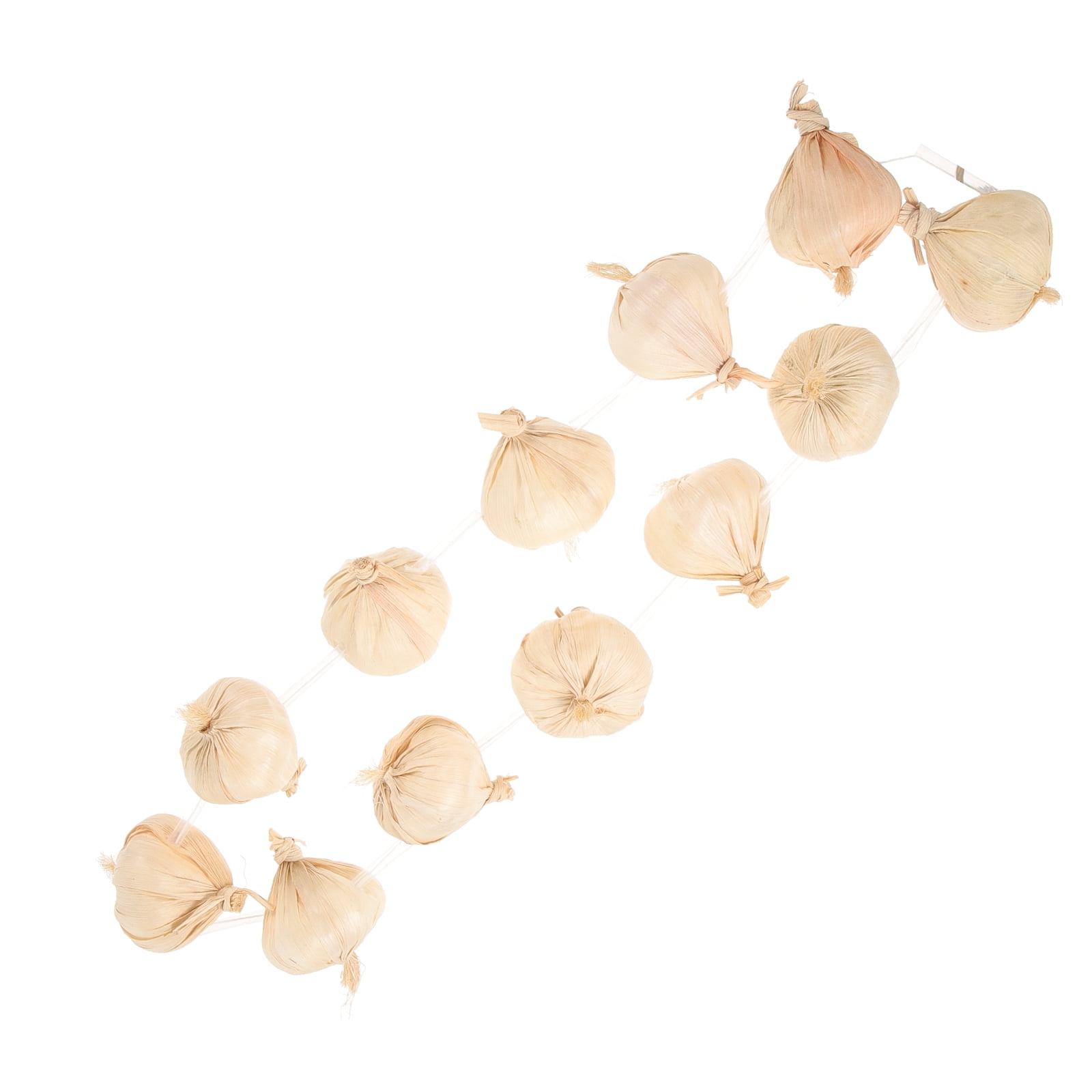 Raindrops Garlic String Wreath for Party Beige 1Pack 17.29X4.13X2.36in ...