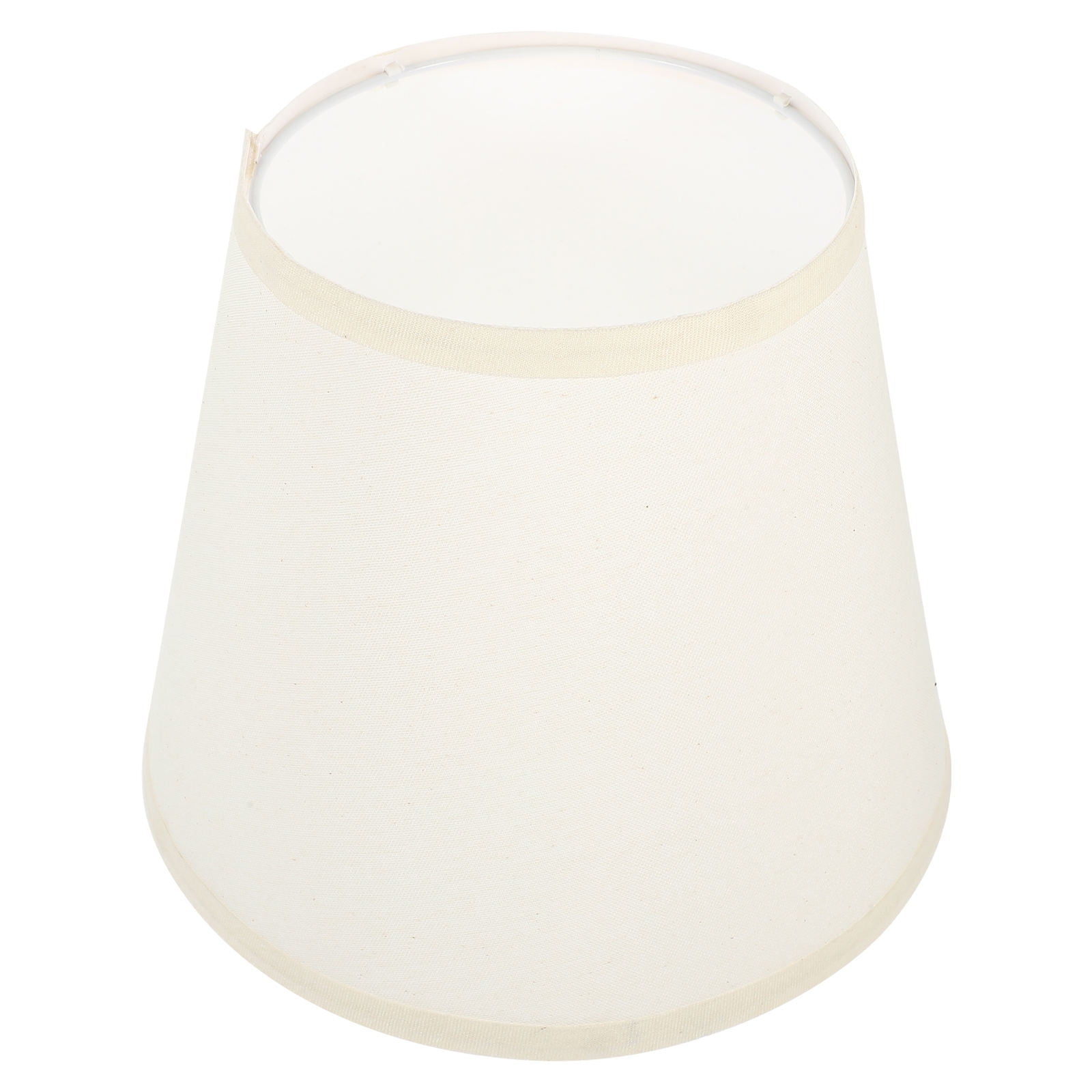 Raindrops Beige Linen Lamp Shade for Home Elegant Half Round Design ...