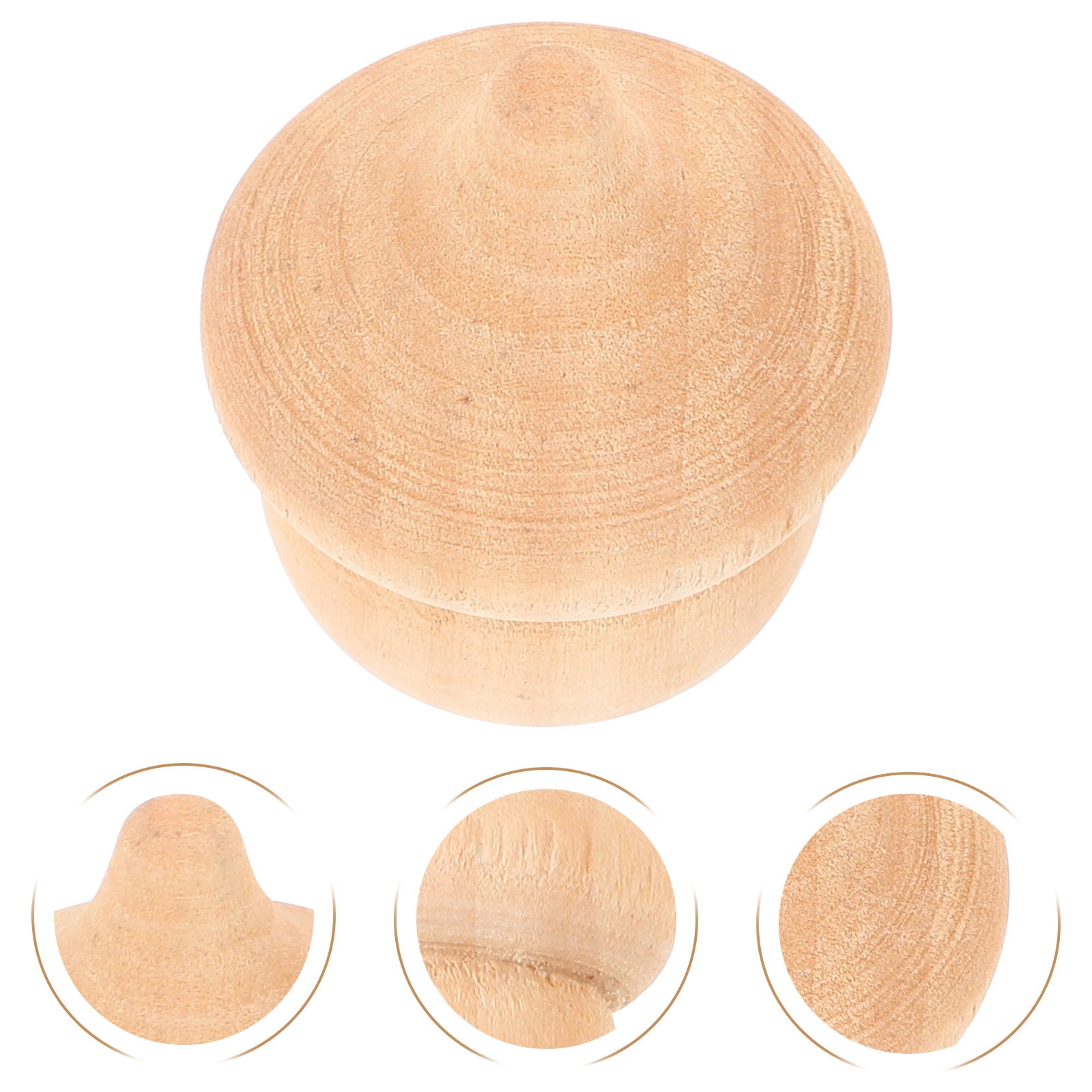 Raindrops Beige Plastic Acorn Decor for Decorating Perfect for Craft ...