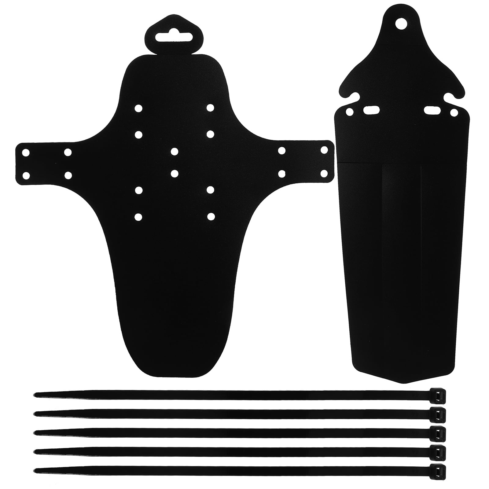 Raindrops Bicycles Bike Mud Guard Bicycle 29.5X26X0.1CM Black - Walmart.com