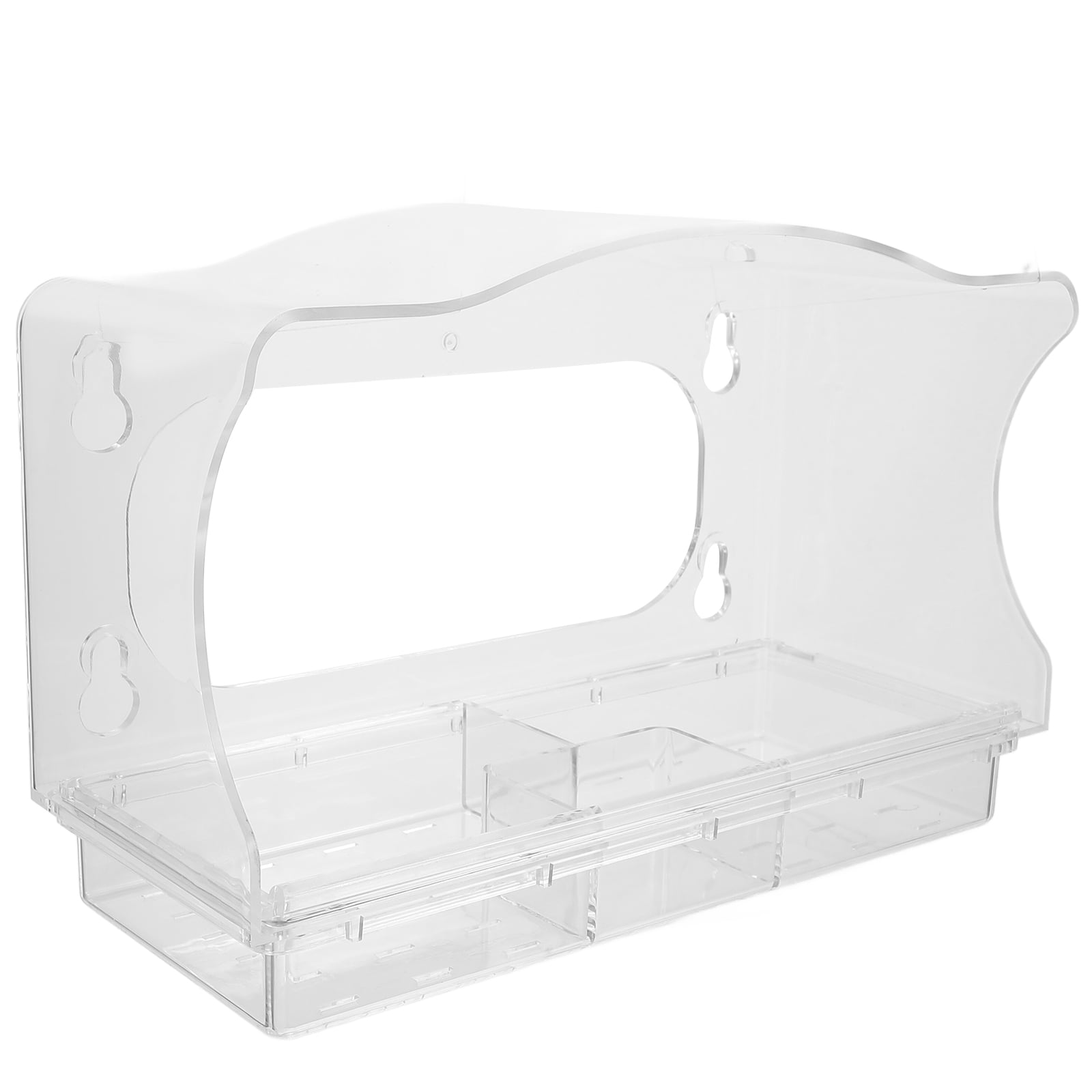 Raindrops Bird Feeder Transparent Feeder Birds Food Feeder Bird Feeder ...