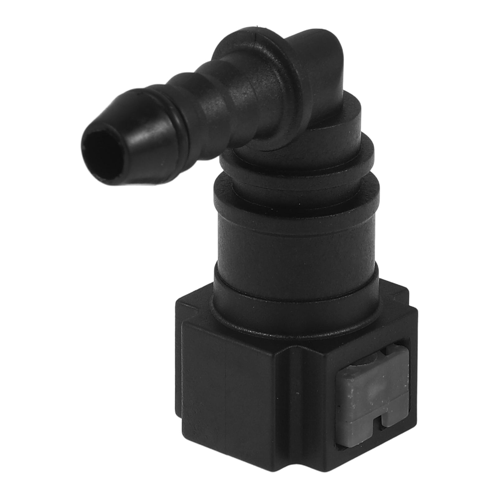 Raindrops Hose Barb Adapter Connectors Fuel Line Quick Connector Black ...