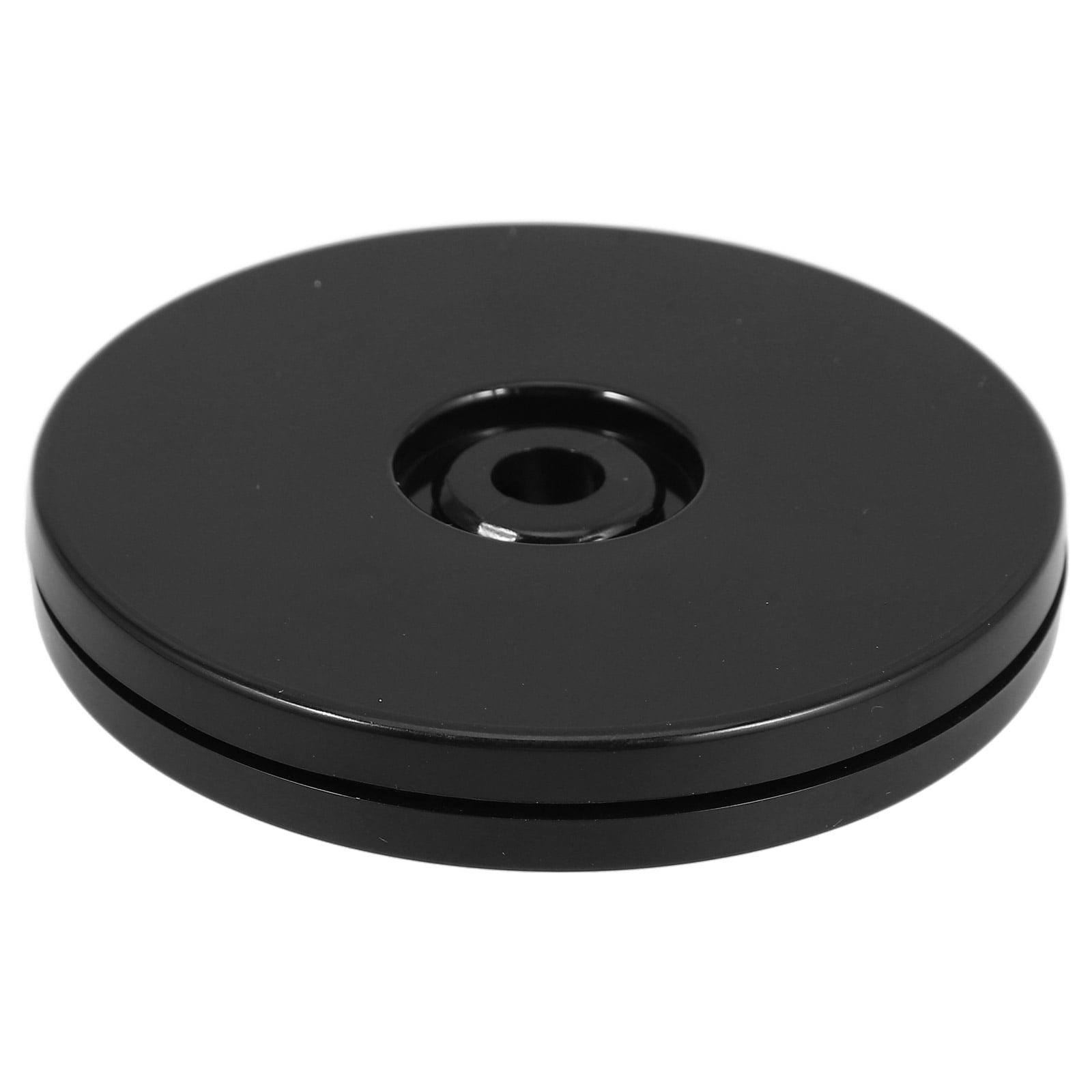 Raindrops Black Acrylic Lazy Swivel Stand Rotating Tray 360 Degree ...