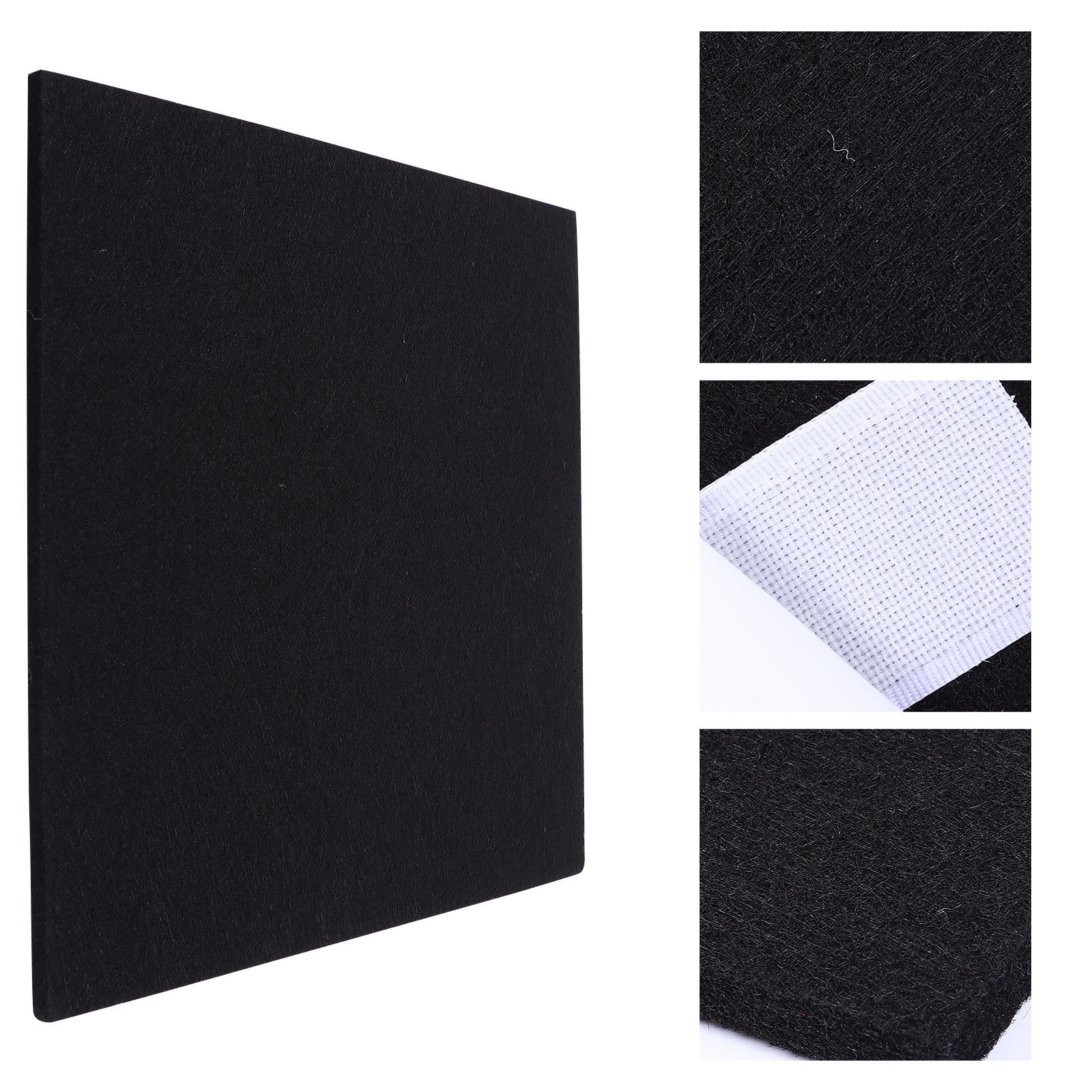 Raindrops Black Felt Soundproofing Panel for Home Use with Excellent ...
