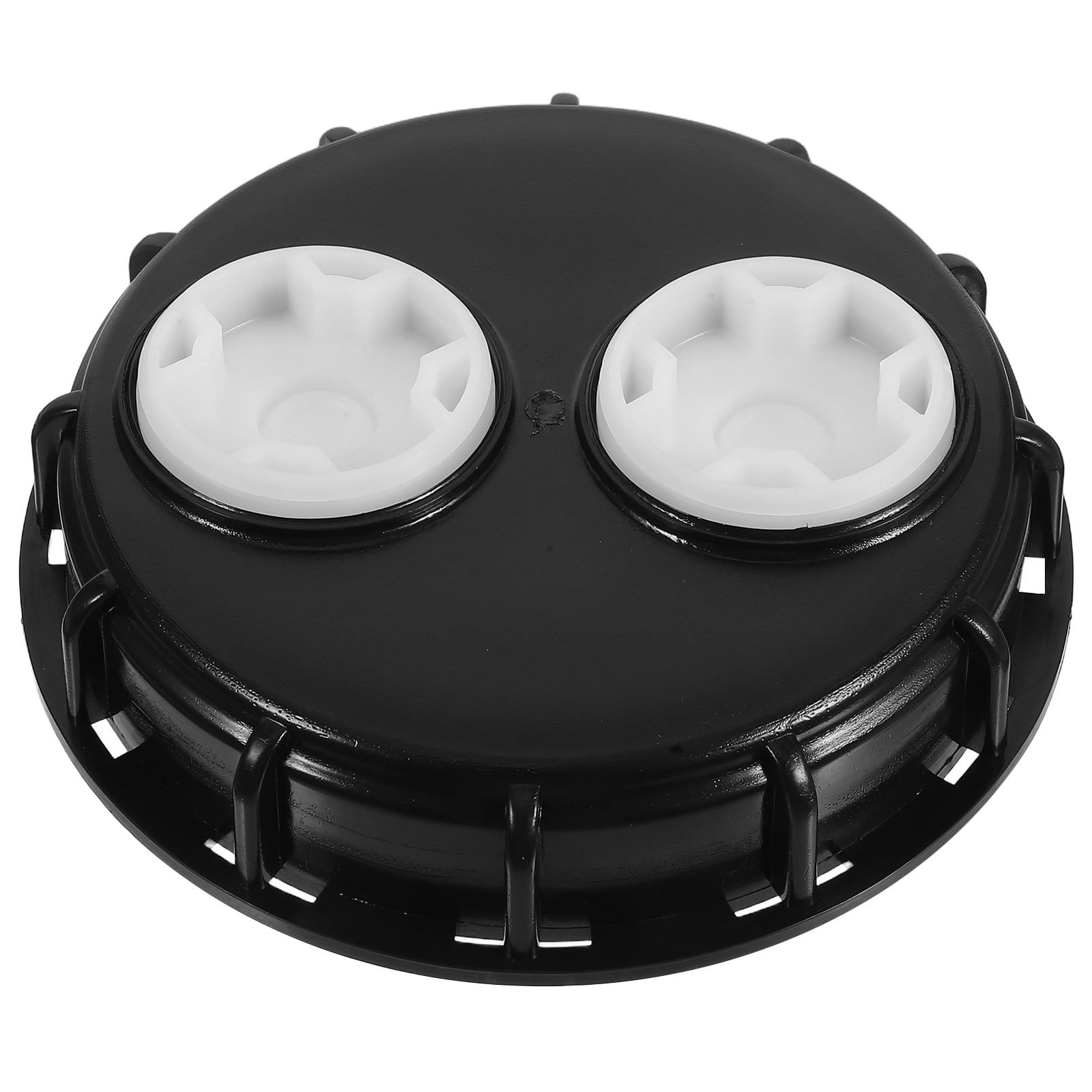 Raindrops PP Black Water Tank Lid Cover with Dual Vent Design for Home ...